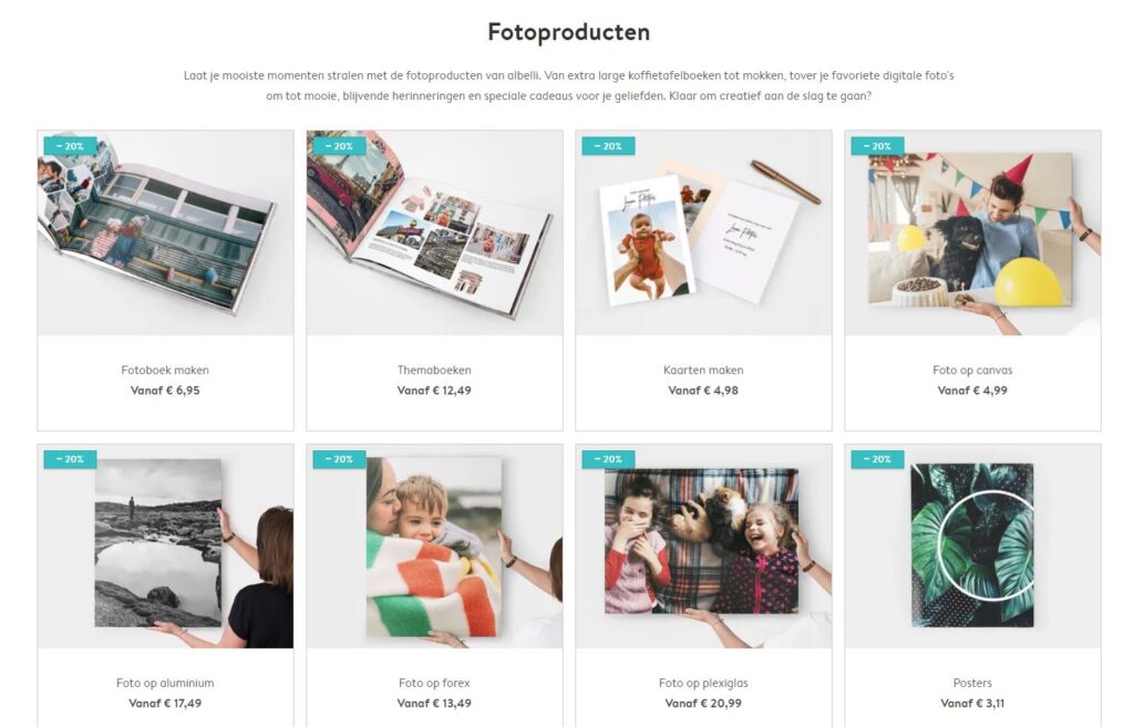 Albelli helpt jou in 3 stappen naar het perfecte cadeau