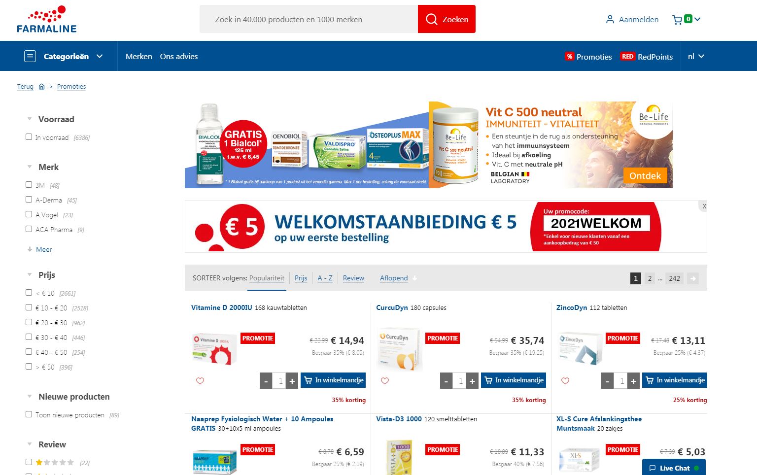 Haaruitval bestrijden dankzij de producten van Farmaline